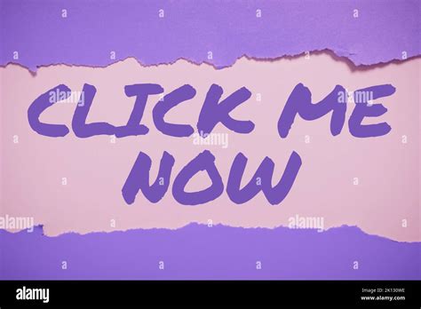 Writing Displaying Text Click Me Now Internet Concept Internet Helping Desk Press The Button