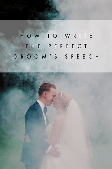 How To Write The Perfect Groom S Speech Groom S Speech Wedding Speech Wedding Videography