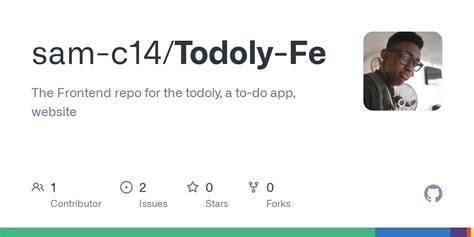 Github Sam C14todoly Fe The Frontend Repo For The Todoly A To Do App Website