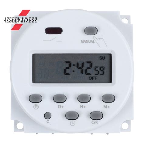 DC V Digital LCD Power Programmable Timer Time Switch Relay A AMPS Shopee Thailand