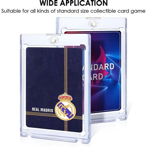 트레이딩 카드 용 5 Pcs 마그네틱 카드 소지자 Mtg 카드 Yugioh 카드 표준 카드 스포츠 카드 야구 Temu