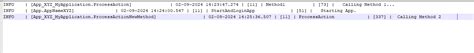 C How To Apply Equal Indentation To Multi Line Log Entry In Log4net