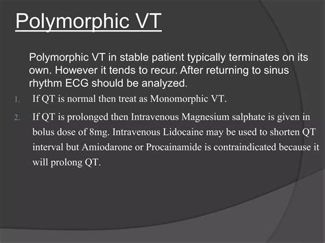Ventricular Tachycardia By Dr Muzahid Pptx Heart And Cardiovascular Diseases Diseases And