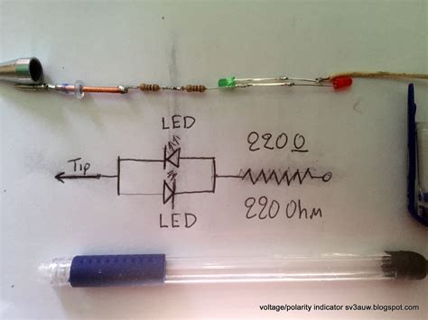 Sv3auw Voltage Polarity Indicator