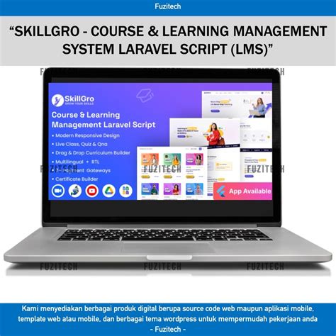 Jual Source Code Aplikasi Web Skillgro Course And Learning Management