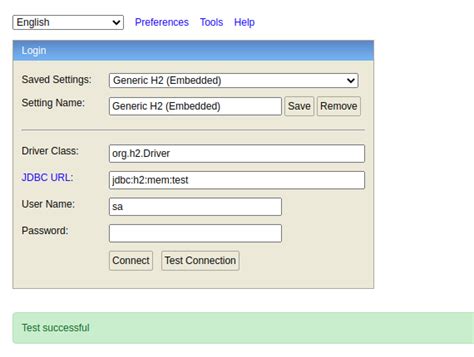Java Unable To Connect H2 Db With Hibernate Stack Overflow