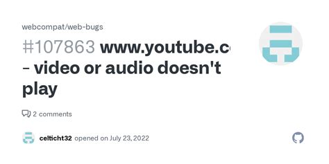 Video Or Audio Doesnt Play · Issue 107863