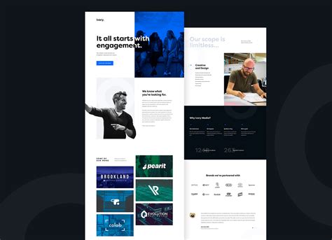 Web Design UI UX Landing Page Concept On Behance