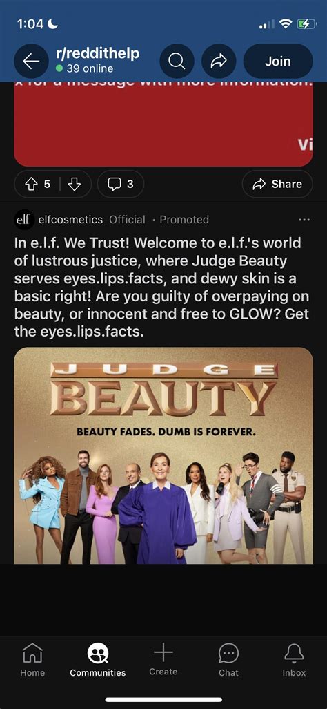 Ios Black Bar Across Bottom Of Page When In Community Tabs Rbugs