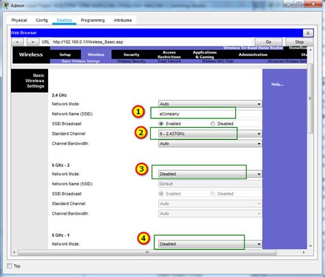 Packet Tracer Configure A Wireless Network Instructions Answer