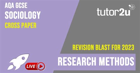 Quick Revise Research Methods Aqa Gcse Sociology Revision Blast