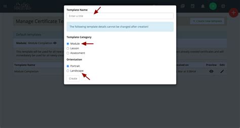 Multiple Certificate Templates Teamie Updates