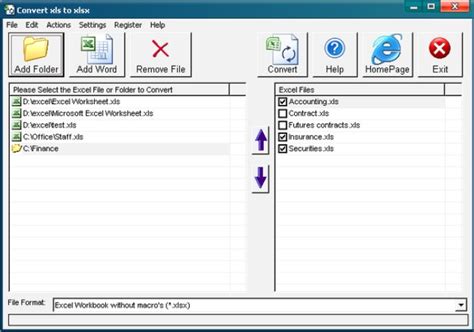 convert xls to xlsx download and review