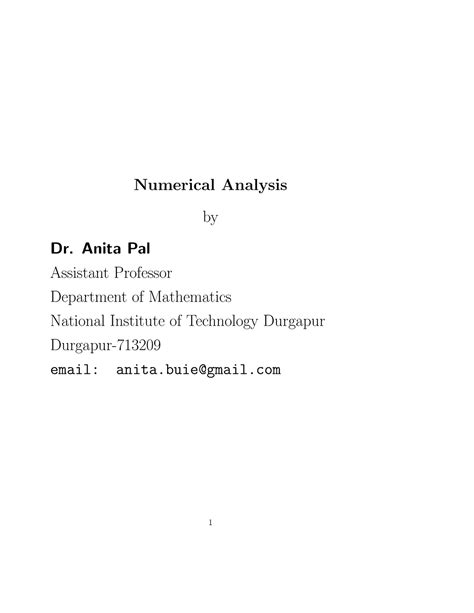 Central Difference Interpolation Formulae Numerical Analysis By Dr