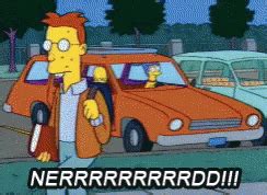 Simpsons Nerd GIF Simpsons Nerd Discover Share GIFs