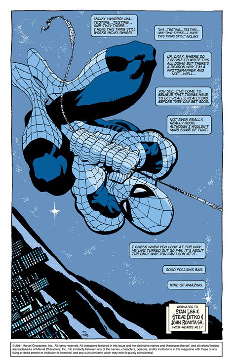 Read Online Spider Man Blue Comic Issue 1