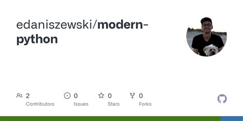 GitHub Edaniszewski Modern Python