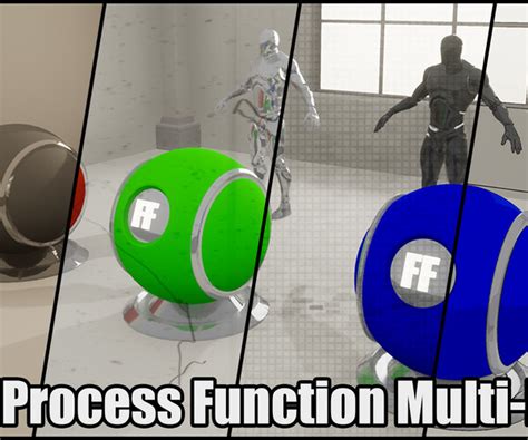 Artstation Unreal Post Process Function Multi Pack Game Assets