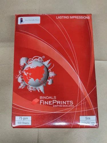 Bindal A4 Photocopier Paper Gsm 75 Gsm At ₹ 235 Packet In Ghaziabad Id 2849078562955