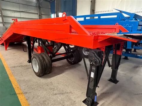 8ton 10ton 12ton 15ton mobile loading unloading ramp for container yard