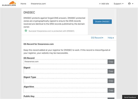 Enable DNSSec Chris Sereno