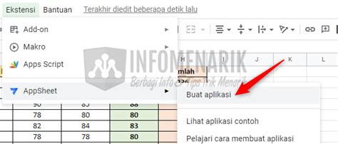 Cara Membuat Aplikasi Excel Tampil Di Android Dengan AppSheet Info