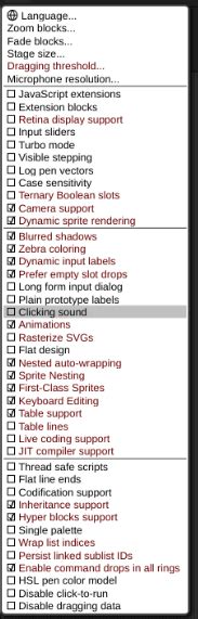 Settings Explanations Requests To The Community Snap Forum