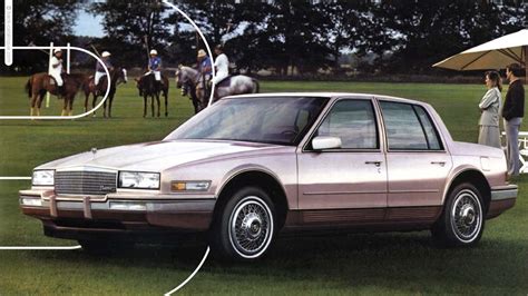 1986 Cadillac Seville Brochure Specs And Info Car Back Catalogue