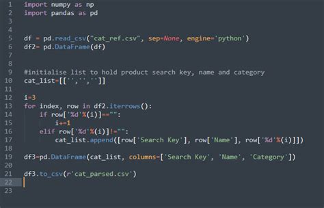 New To Pandas Need Help Iterating Over Each Row Element Code Level Techs Forums