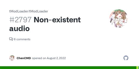 Non Existent Audio · Issue 2797 · Tmodloadertmodloader · Github