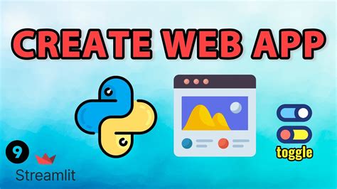 Toggle Widget Web App With Python Streamlit Lesson 9 Youtube