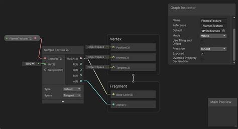 Shader Graph Main Preview Is Wont Display Unity Engine Unity