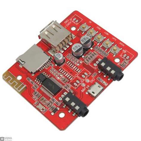 Bt2 Bluetooth Stereo Audio Receiver Module Supporting Usb And Tf Card