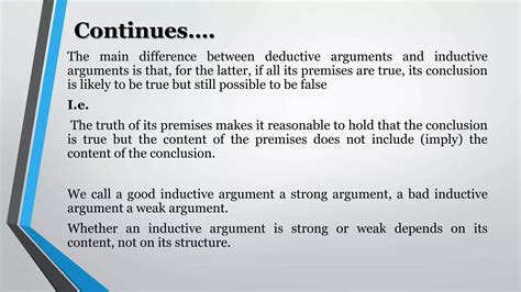 Inductive And Deductive Argumentpptx