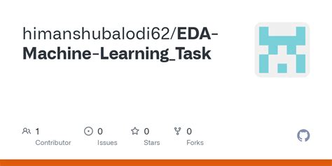 Github Himanshubalodi62eda Machine Learningtask