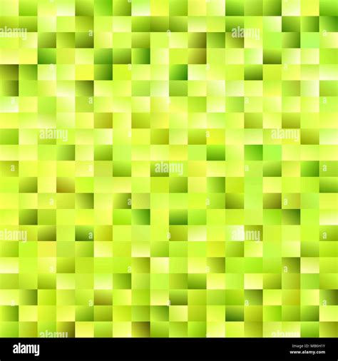 Geometric Rectangle Background Gradient Mosaic Vector Design From Rectangles In Lime Green