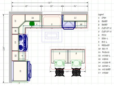 Kitchen Floor Plans