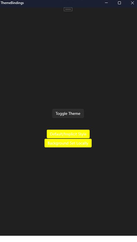 Overridden Theme Resources Are Not Applied When Used In A Defaultimplicit Style Unless App