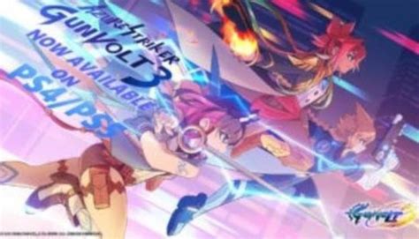 Azure Striker Gunvolt 3 Update Available For Ps4ps5 Launches Dec 16