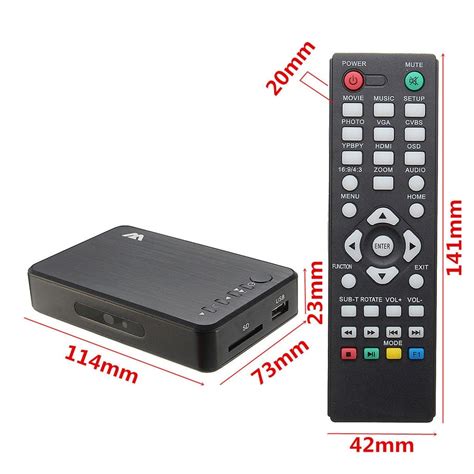 1080P Portable Full HD Multimedia Player Video Pla Grandado