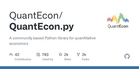 GitHub QuantEcon QuantEcon Py A Community Based Python Library For Quantitative Economics