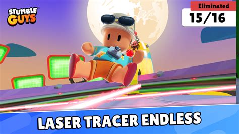 Stumble Guys Non Stop Fun Laser Tracer Endless Is Here