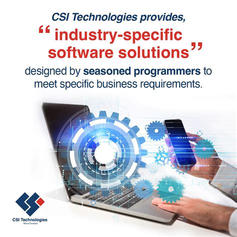Csi Technologies On Linkedin Csitechnologies Software Solutions Industry Efficiency