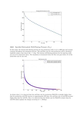 Numerical Simulation Study Of A D Subsurface Reservoir PDF