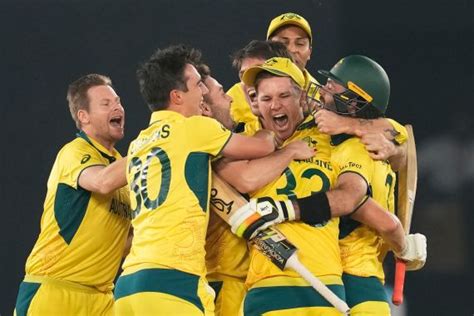 Photos Head Breaks India Hearts As Australia Win Sixth World Cup Title