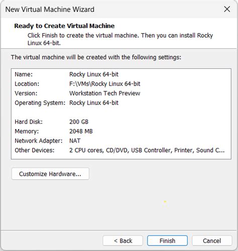 How To Create A Rocky Linux Server Template In Vmware Manual Cloudbricksdev A Personal Weblog