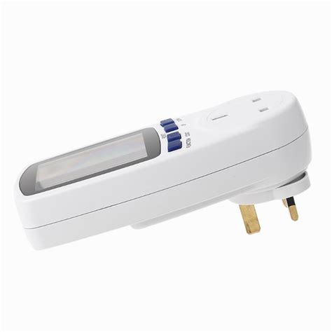 Power Meter Uk Plug Power Monitor Watts Meter Elec Grandado