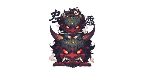 Kawaii Mythical Yokai Beast Yokai T Shirt TeePublic