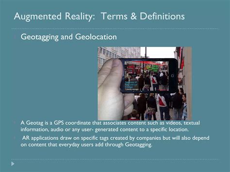 Augmented Reality In Education Ppt