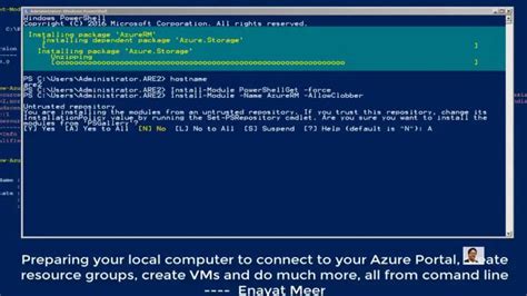 How To Connect To Azure Virtual Machine Using Powershell